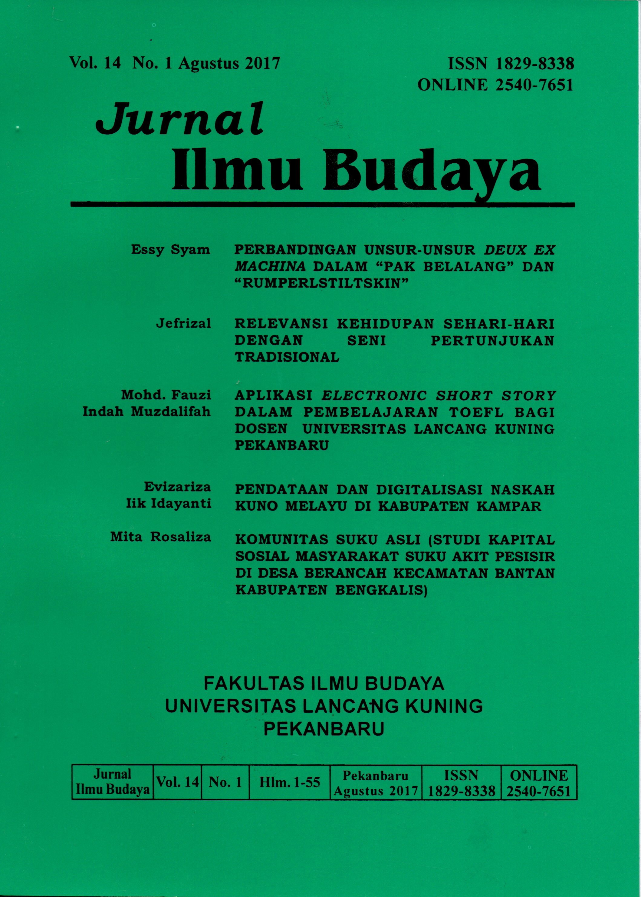 Jurnal Universitas Lancang Kuning